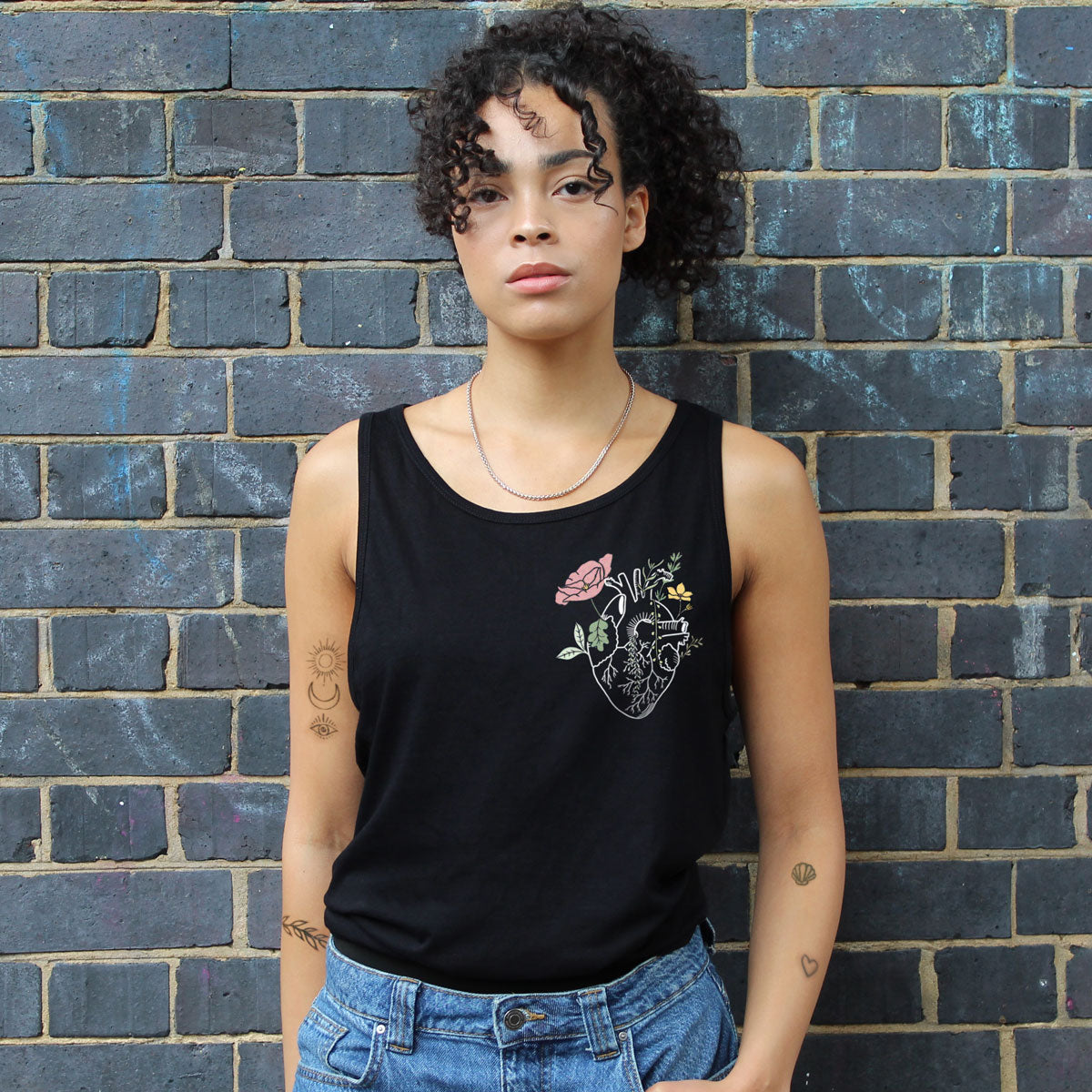 Botanatomy Heart Tank (Unisex) | VO