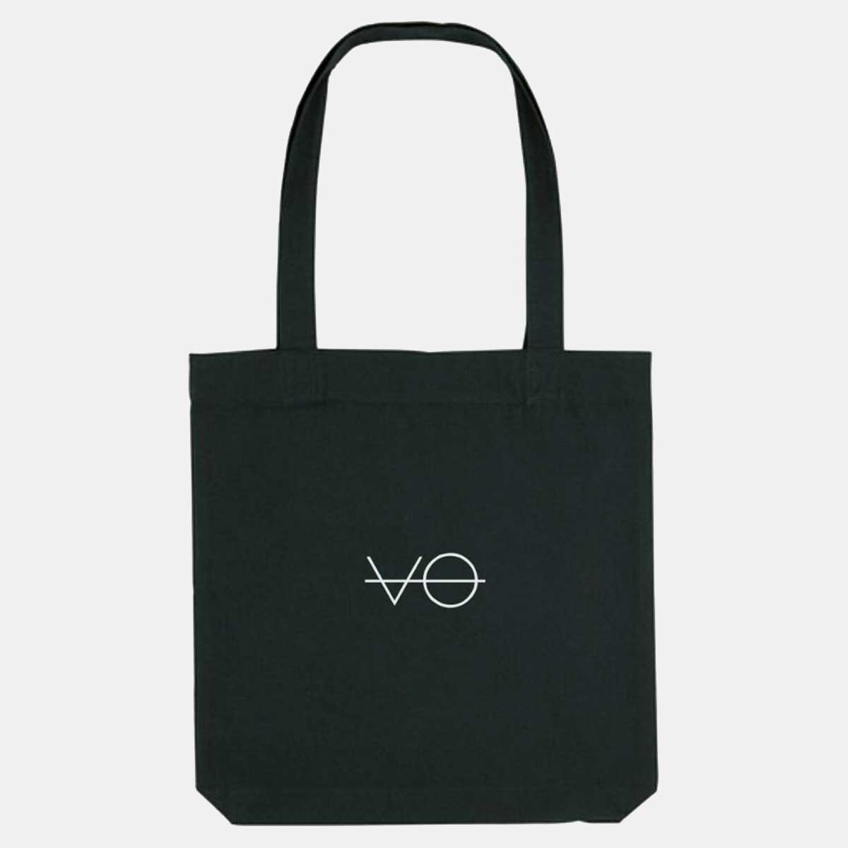 Black Organic Tote Bag | VO